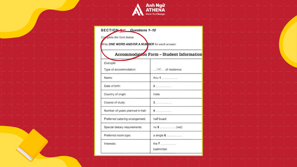 Chinh Phục Dạng Bài Điền Từ IELTS Listening Part 1 Với 3 Bước Đơn Giản