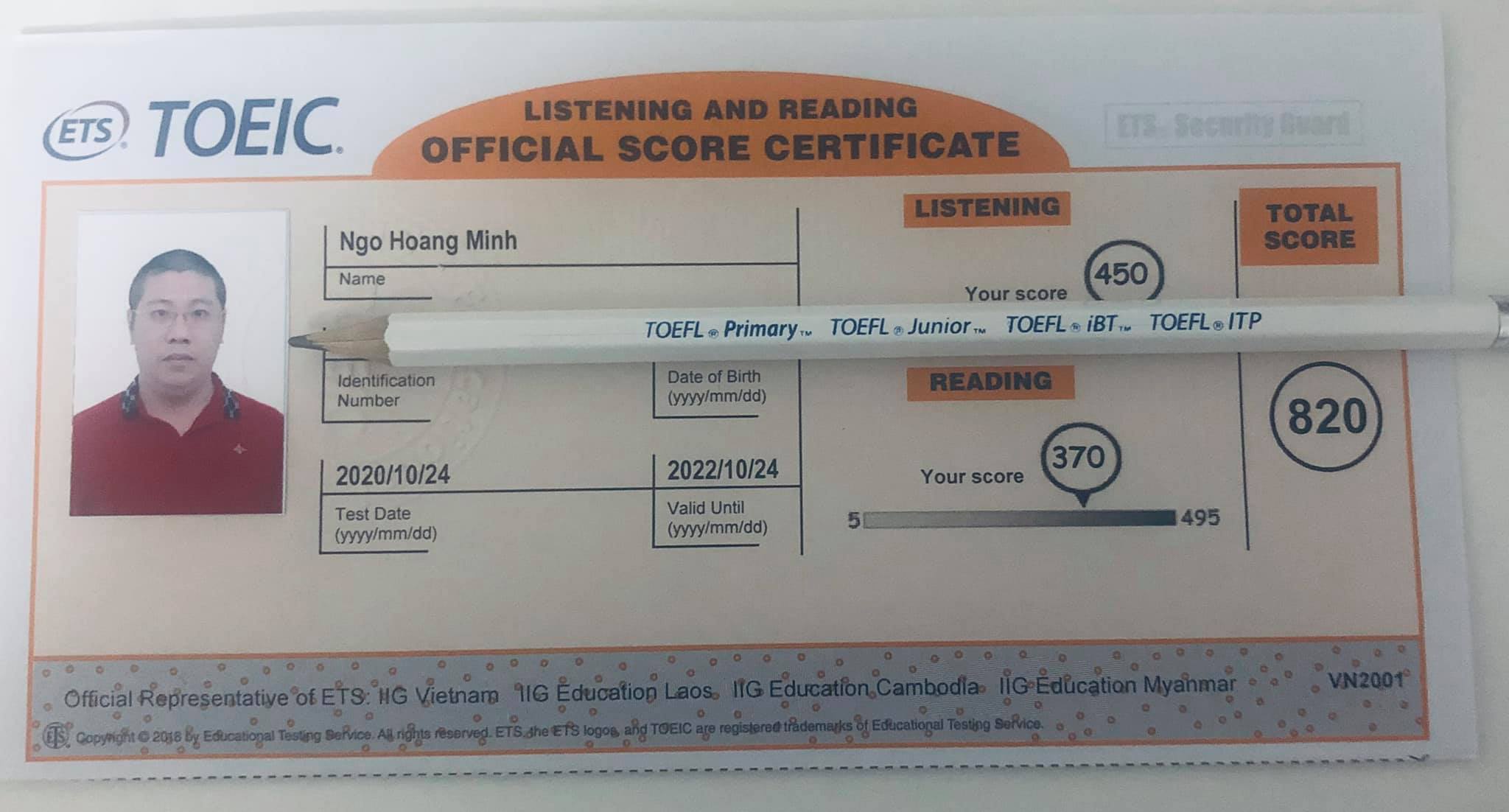 Đăng ký thi Toeic ở đâu? Hướng dẫn thủ tục thi Toeic 2020